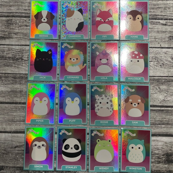 Squishmallows | Toys | 6 Squishmallows Series 1 Pixelholographic ...